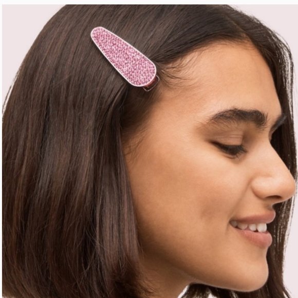 kate spade | Accessories | Kate Spade Pink Brilliant Statements Hair ...